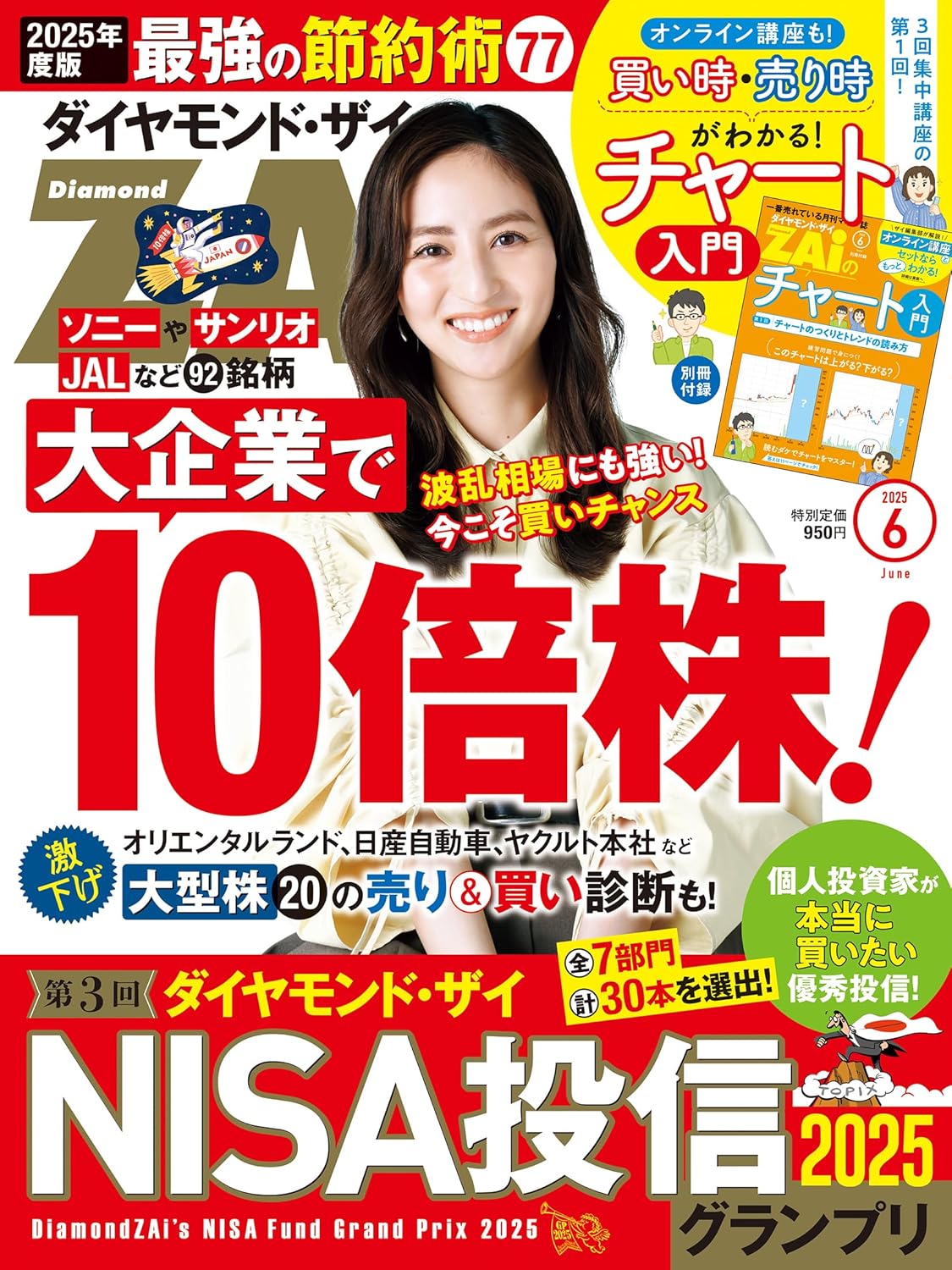 【4/21発売】「ダイヤモンドZAi 2025年 6月号」表紙：堀田茜 – アイドル雑誌情報Z